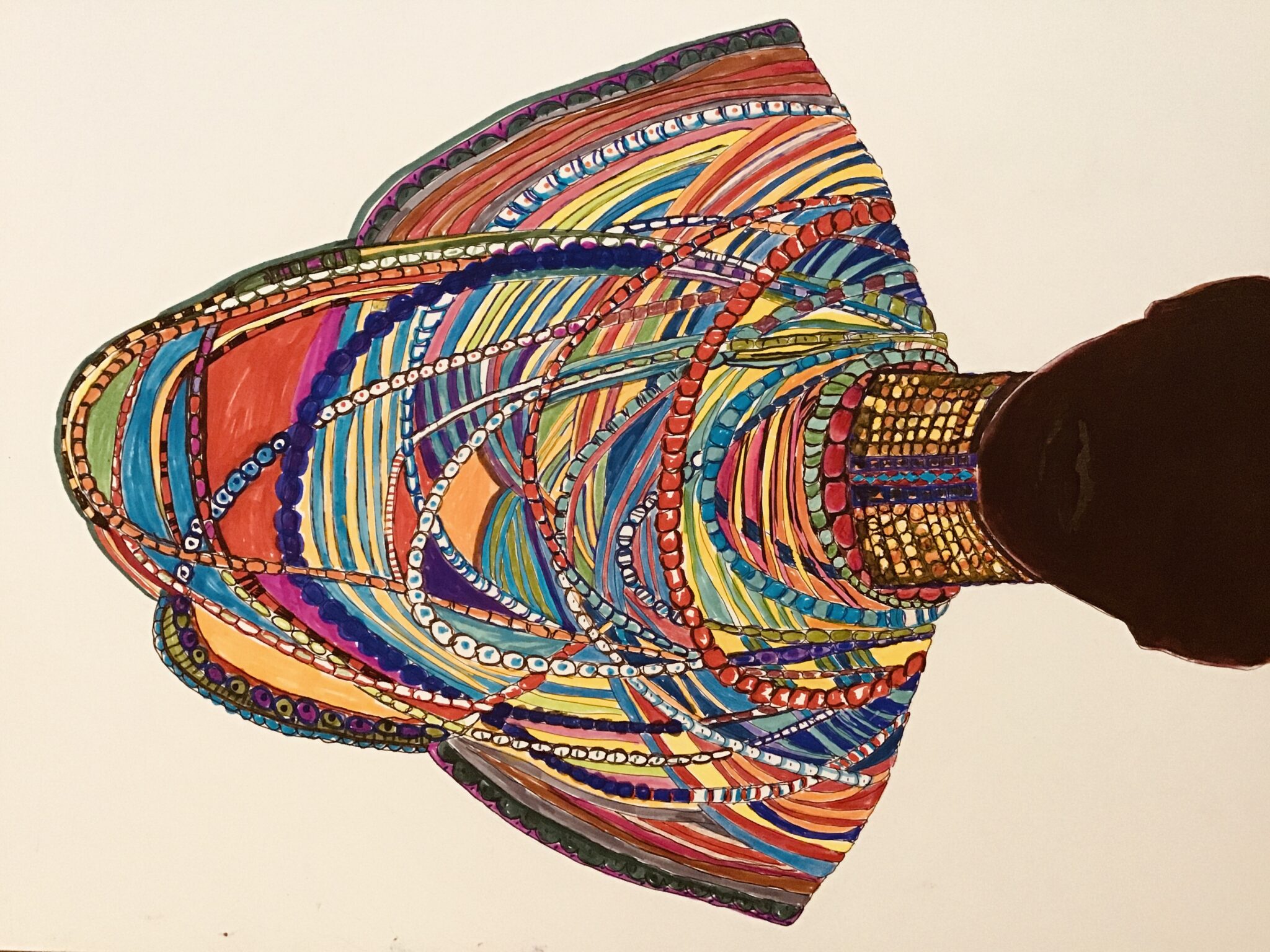 How Artist Sondra Stanley Uses Bold Colors and Pattern in her Abstract Art