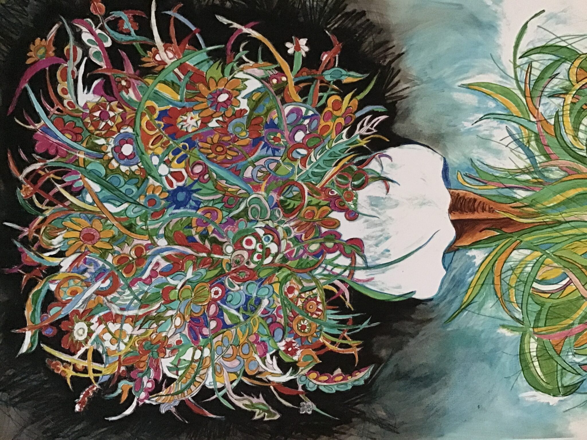 How Artist Sondra Stanley Uses Bold Colors and Pattern in her Abstract Art