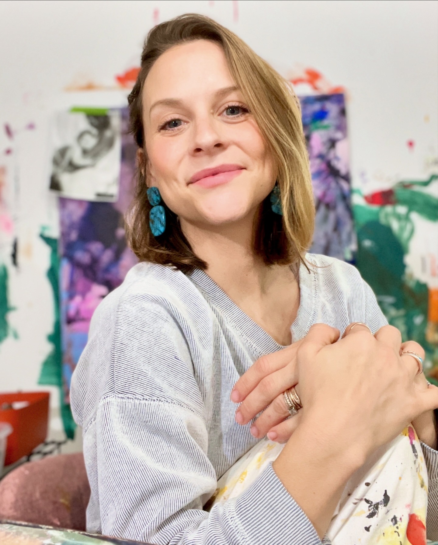 How Jenna Deibel’s Bold Art Captures the Strength and Stories of Women