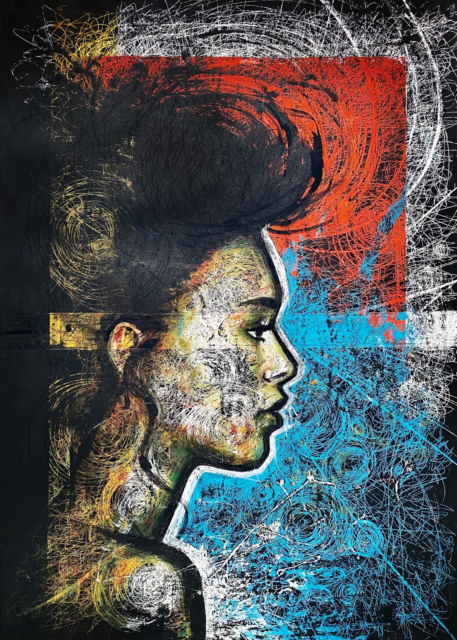 How our Artist of the Month Irena Uses Layers to Reveal Stories in her ...