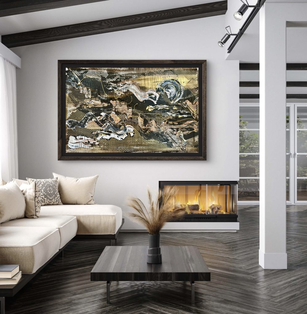 How Artist Amy Harms Builds New Stories from Torn-Up Paintings